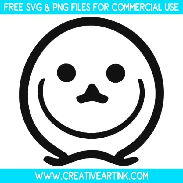 Smiley Face Emoji SVG – Free SVG Files | Creativeartink.com